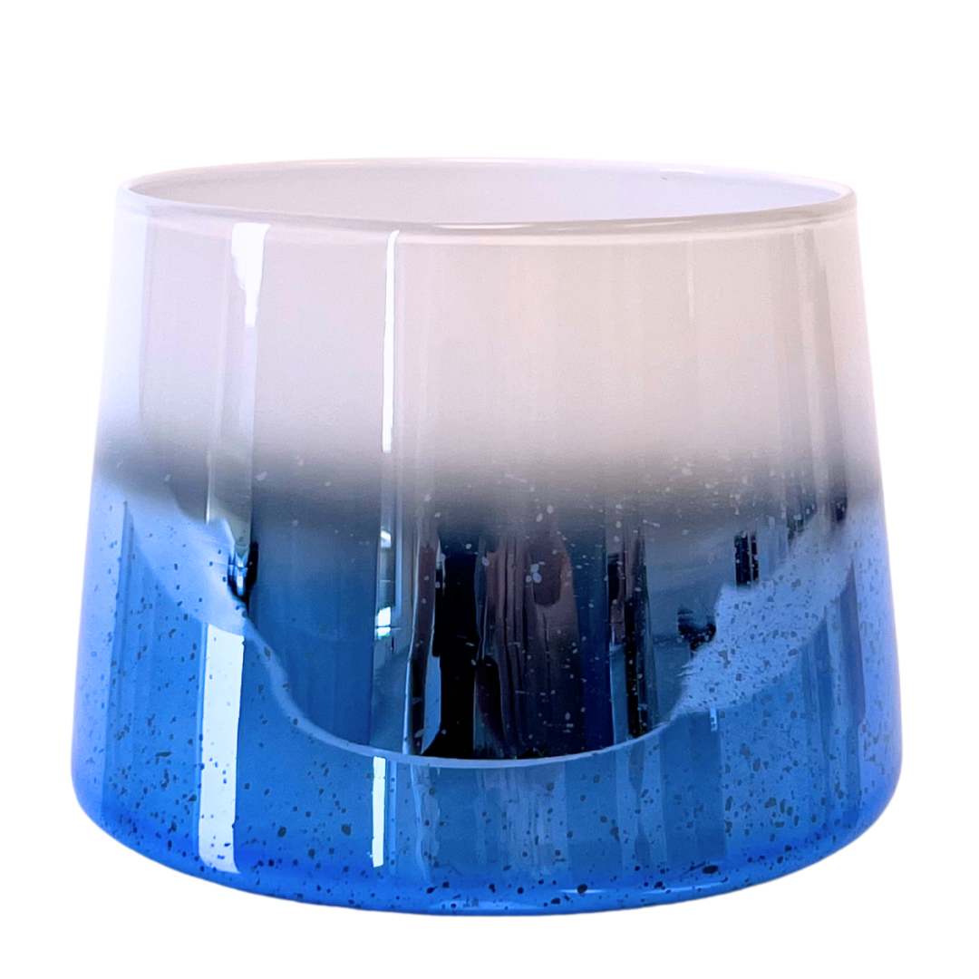 OMG Jar - White & Blue - Antwerp Luxury Candle Supplies